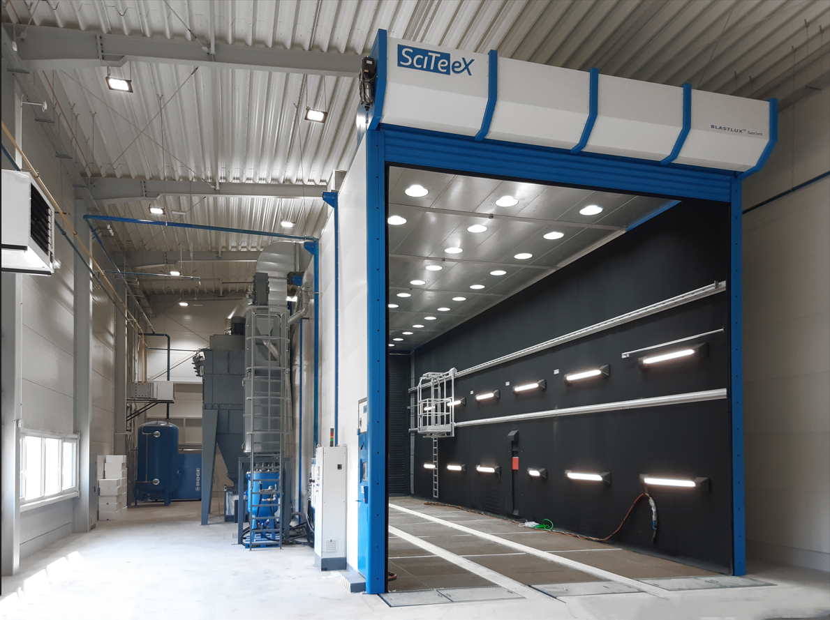 Cabine de sablage Pulsar VIII/VIII PLUS – ceindustrie